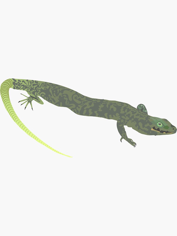 "Filfla Lizard" Sticker for Sale by Saruccia97 | Redbubble