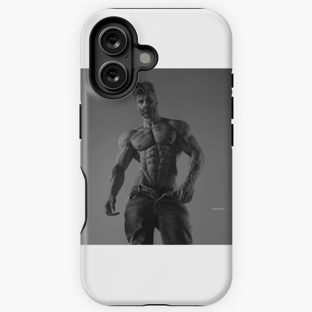 "Gigachad V2" Sticker for Sale by EXPLODERBOMB | Redbubble