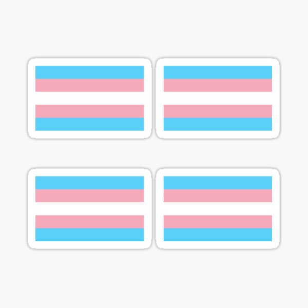 "transgender flag" Sticker for Sale by xcharlottecat | Redbubble