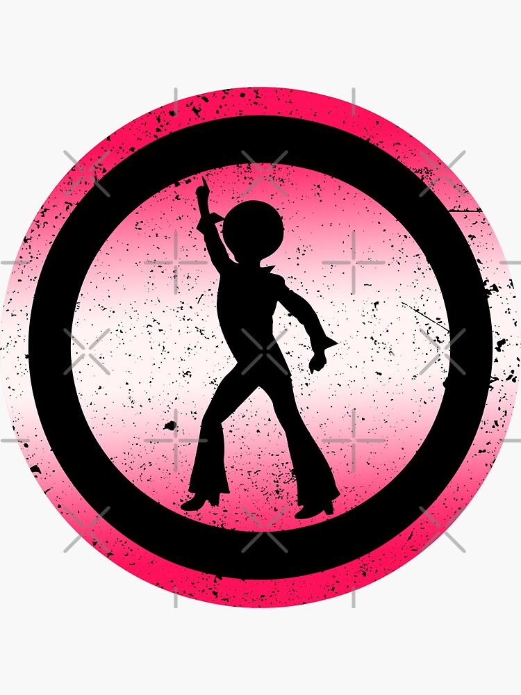 "Disco Dancer (Funny Dance Warning Sign Board • Caution, Disco Dancing ...