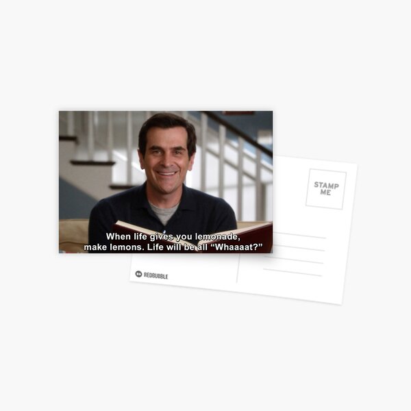 "Phil Dunphy Modern Family funny Quote " Postcard for Sale by Ariilea ...
