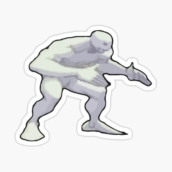 "white bug dancing meme" Sticker by srcocotero | Redbubble