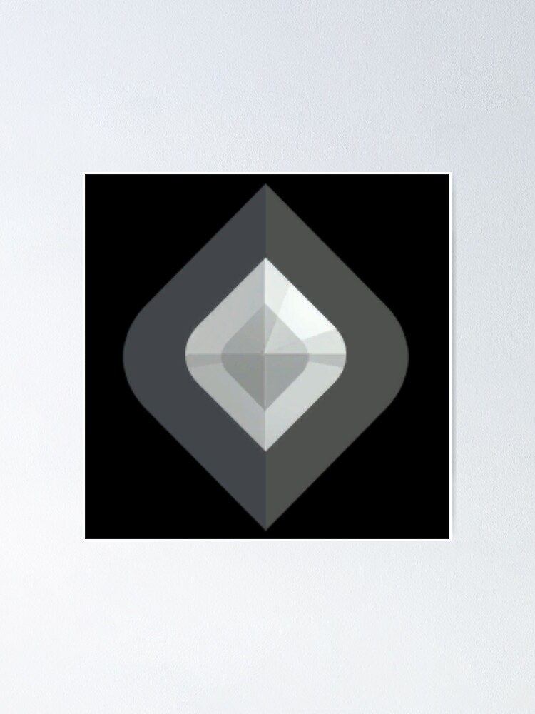 "Silver 1 Rank" Poster for Sale by Krabstyx | Redbubble