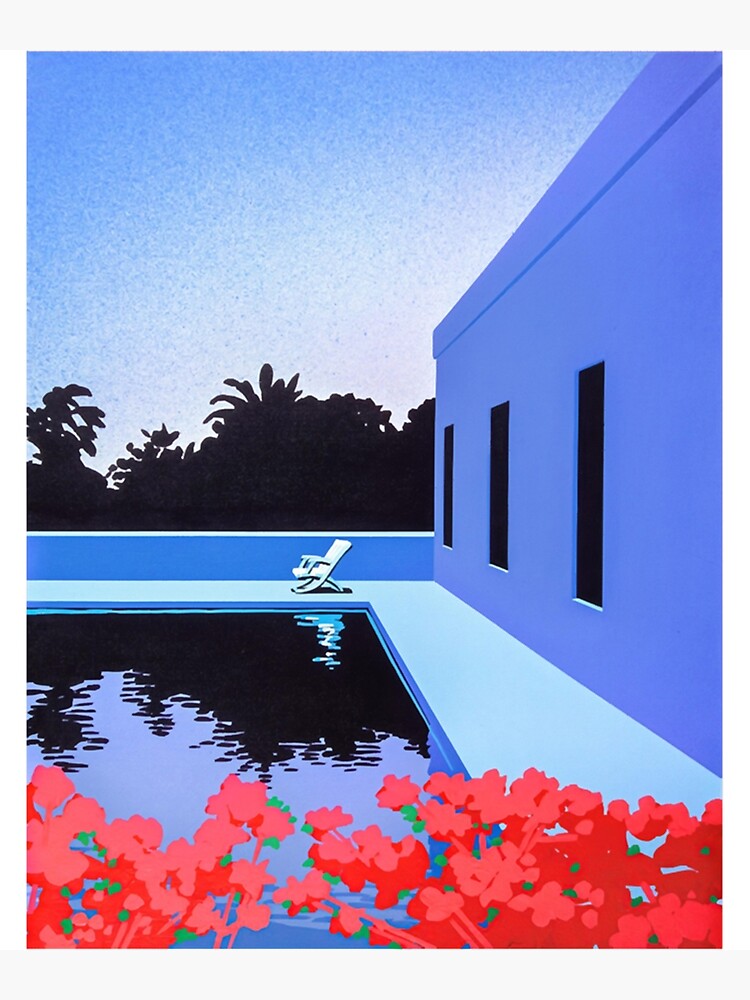 "Hiroshi Nagai pool " Poster for Sale by dirteestash | Redbubble