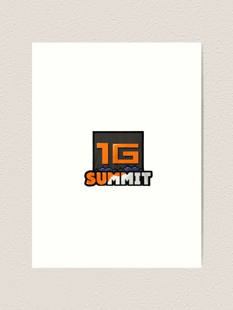"Summit1g" Art Print for Sale by CMartin19 | Redbubble
