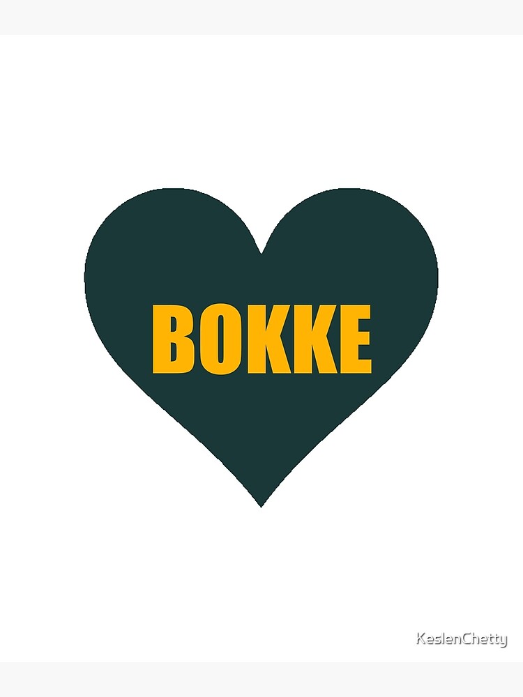 "Bokke Valentine Love - South African Rugby Springbok Bokke Boy ...