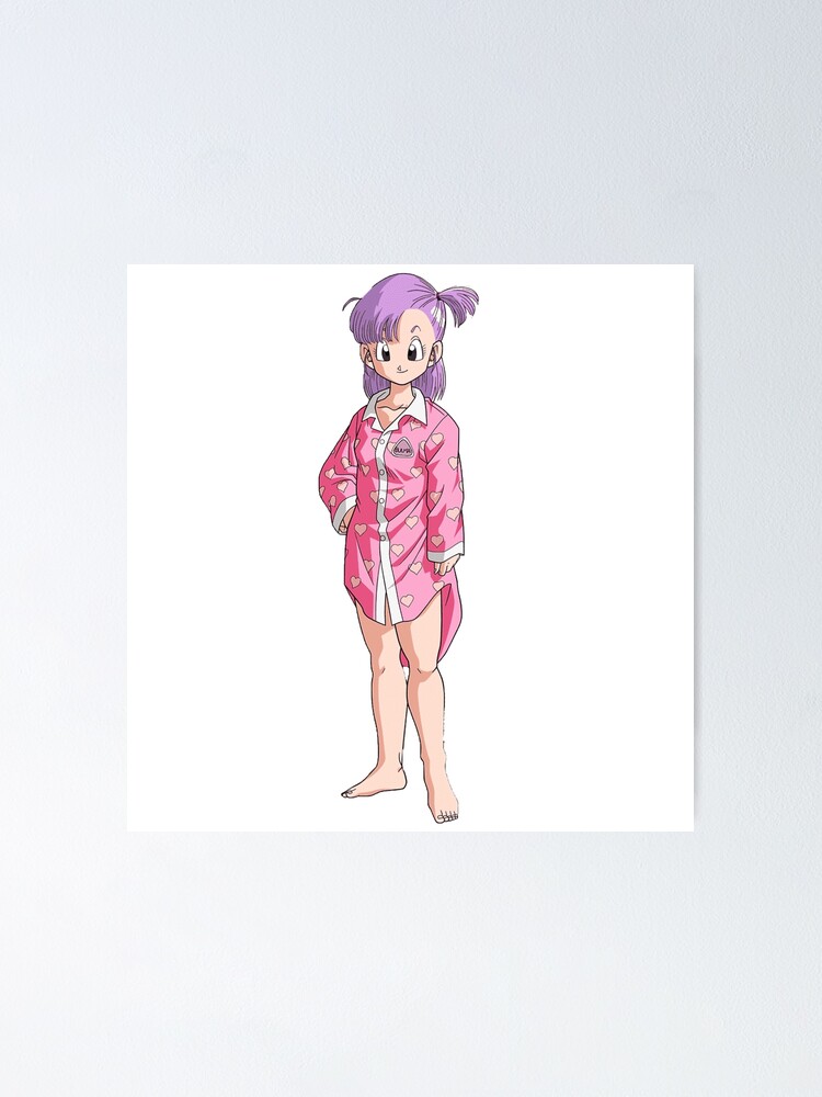 "Pink pajamas Bulma " Poster for Sale by Mottermore | Redbubble