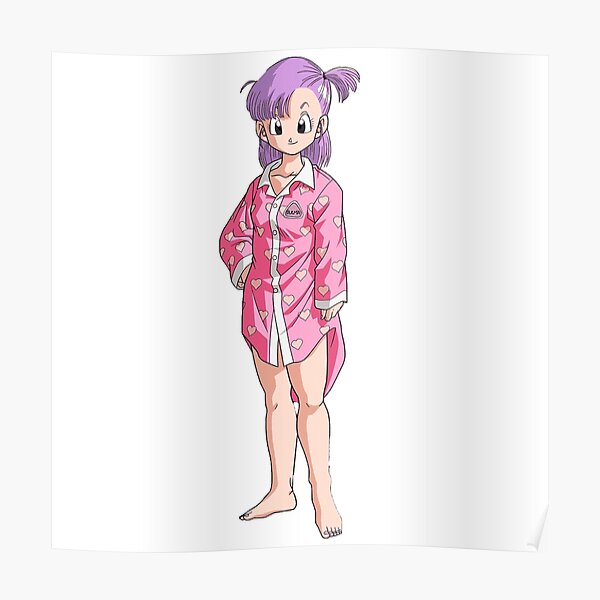 "Pink pajamas Bulma " Poster for Sale by Mottermore | Redbubble