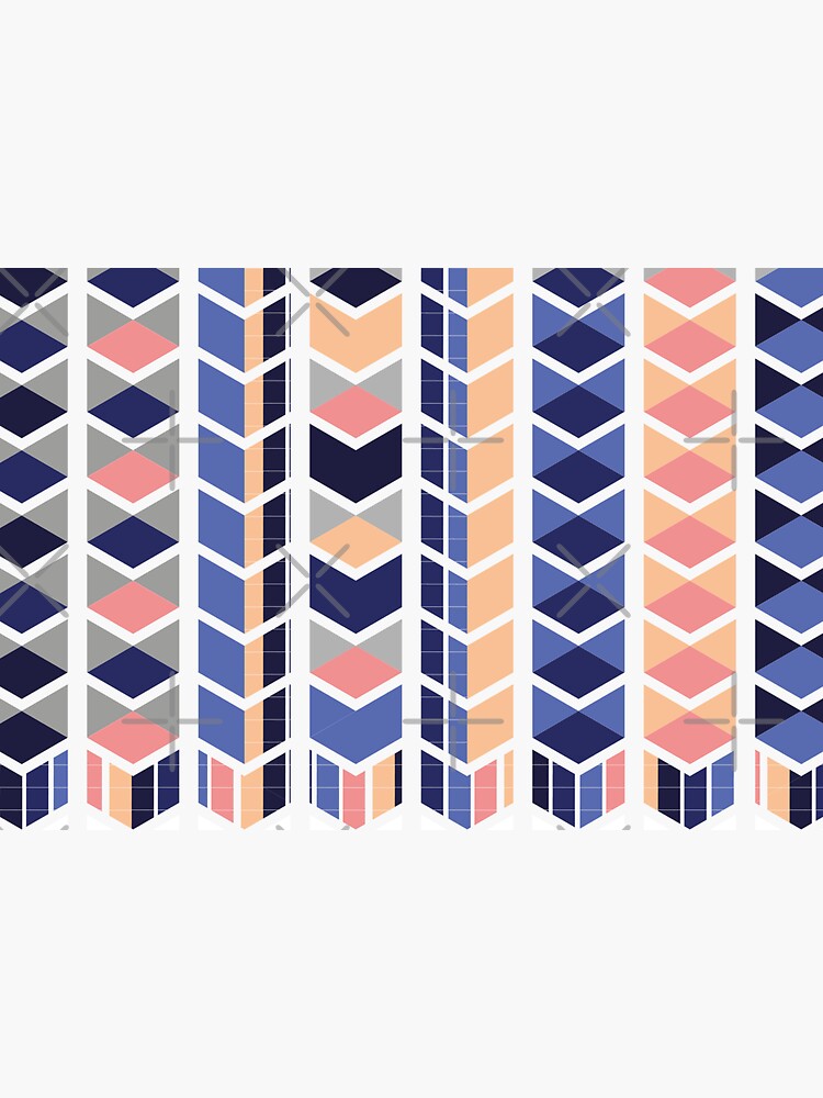 "Geometric shapes" Sticker by Ayeshasgraphics | Redbubble