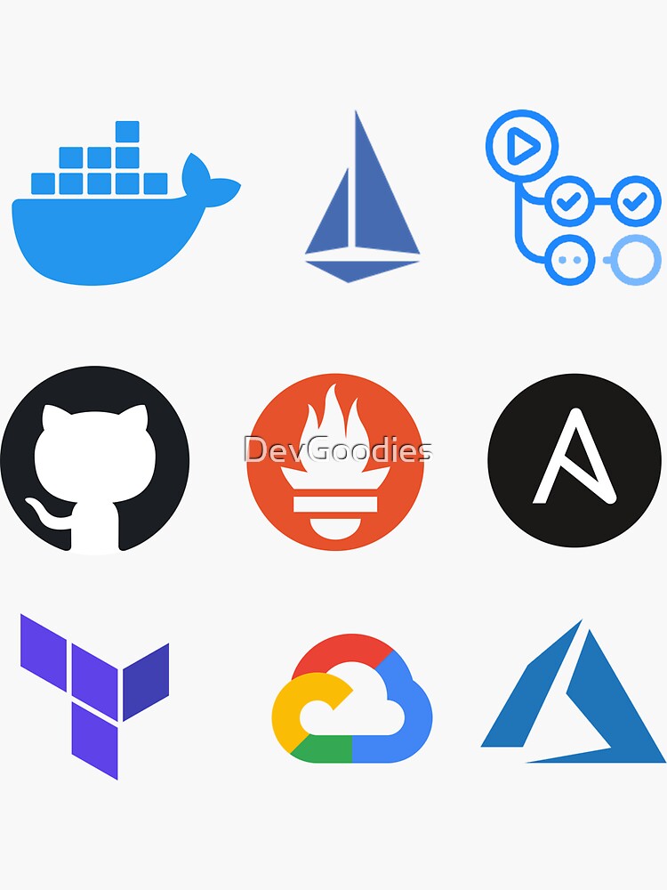 "DevOps Combo Pack" Sticker for Sale by DevGoodies | Redbubble