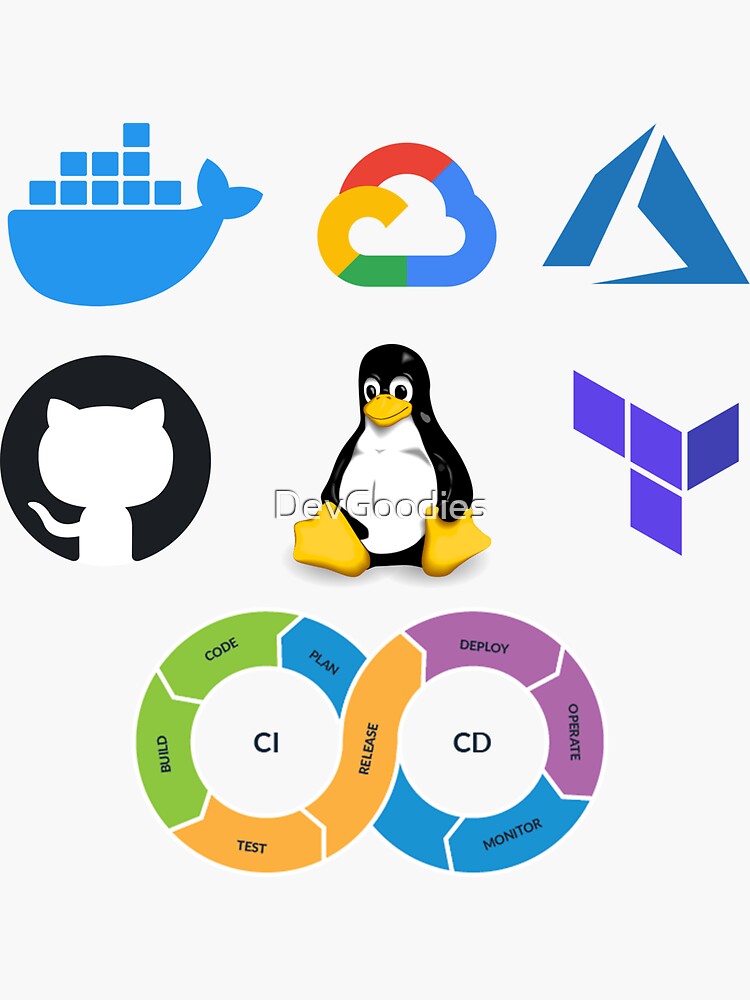 "DevOps Combo Pack" Sticker by DevGoodies | Redbubble