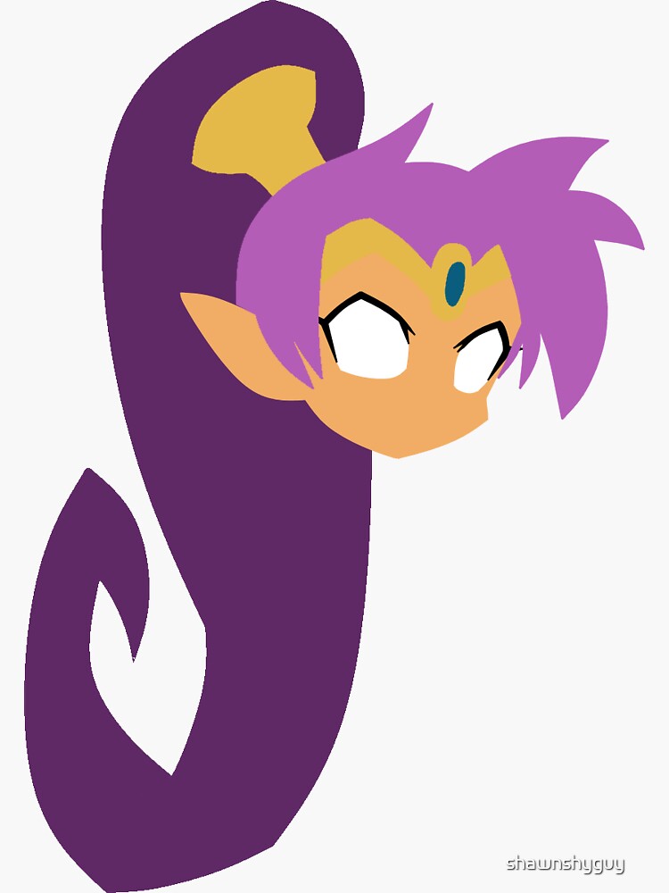 "Shantae" Sticker for Sale by shawnshyguy | Redbubble