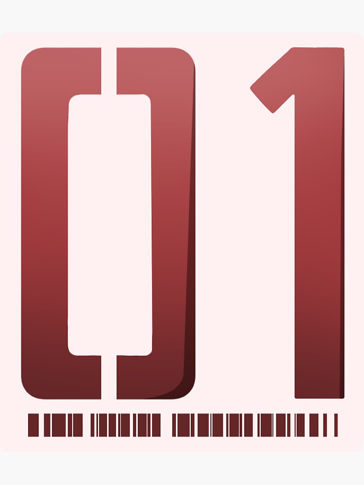 "Miku Hatsune Number Sticker 01" Sticker for Sale by TeaShopStickers ...