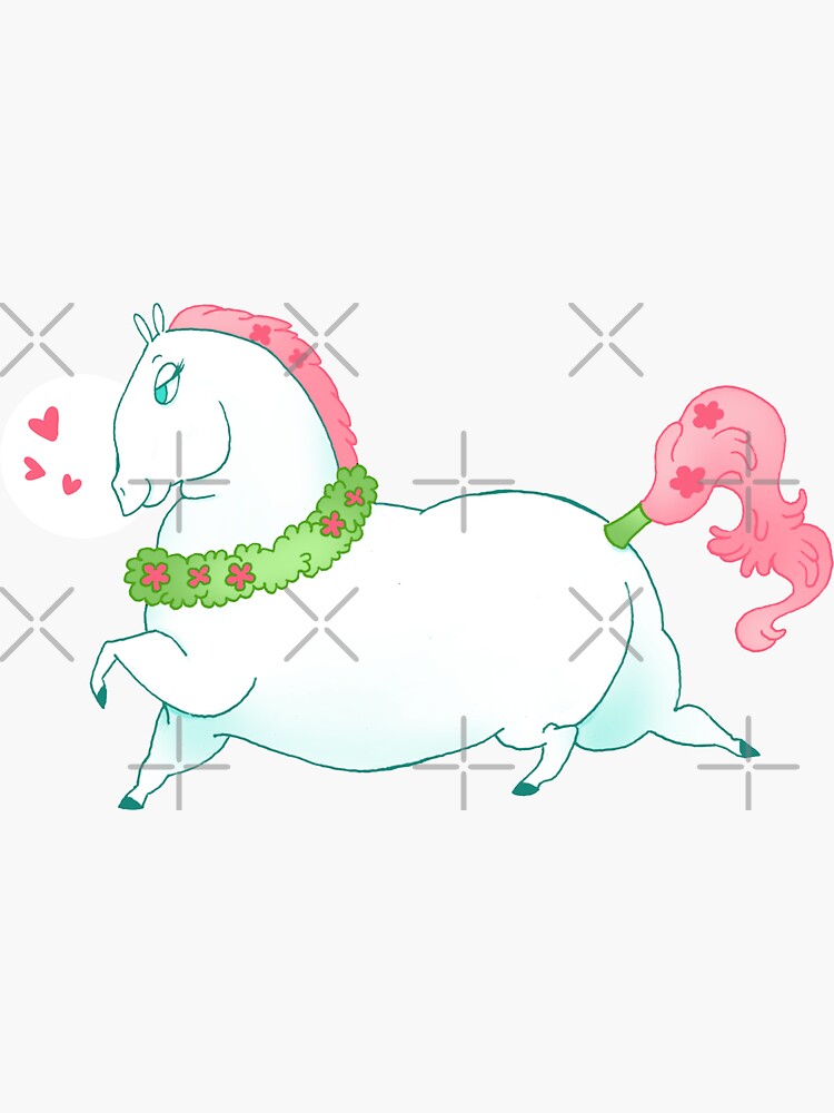 "Opera Horse" Sticker for Sale by MadeByBKG | Redbubble