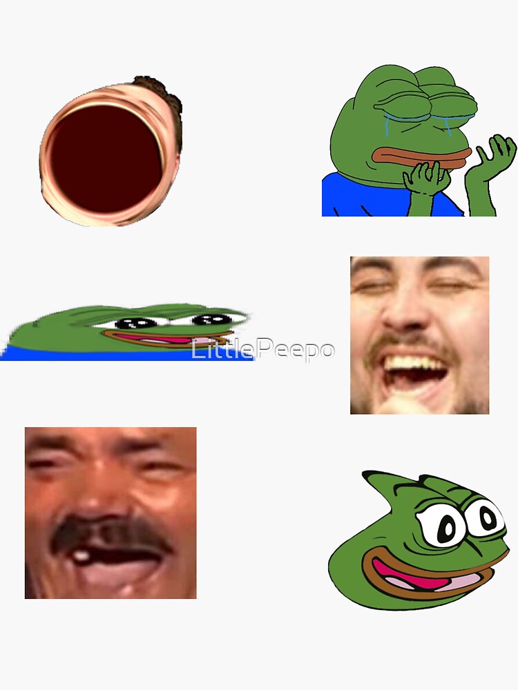 "Verschiedene Emotes Pack Twitch Emotes LULW, KEKW, OMEGALUL, PepeHands ...
