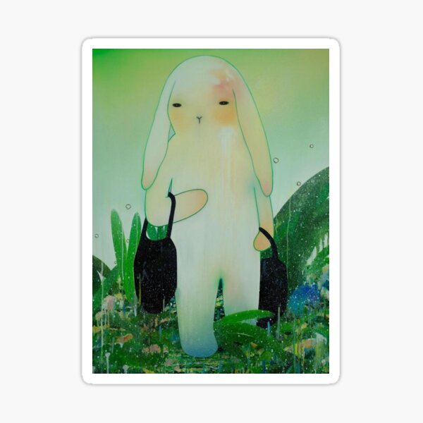 "bunny" Sticker for Sale by cupidbullet | Redbubble