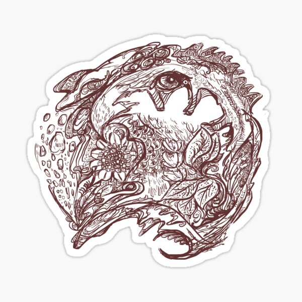 "See" Sticker by Miaomeowmooo | Redbubble