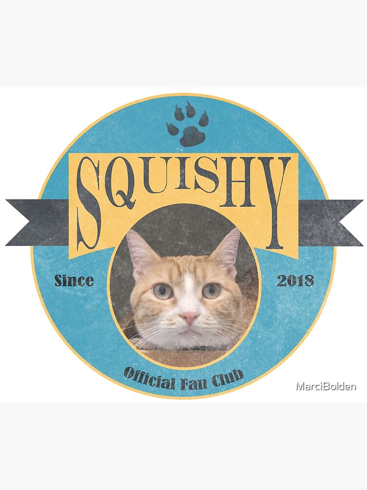 "Vintage Squishy Fan Club Logo" Poster by MarciBolden | Redbubble
