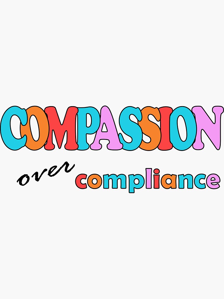 "compassion over compliance T-Shirt Autism Special Ed Teacher Social ...