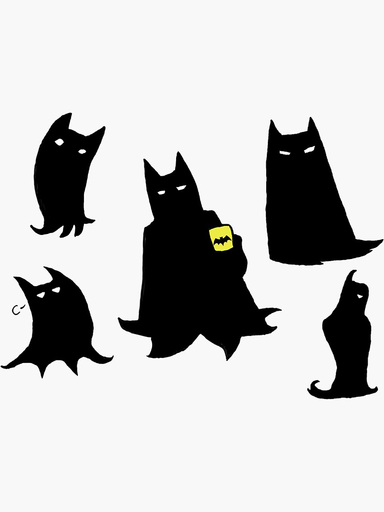 "Little Bats" Sticker for Sale by MariahReyn | Redbubble
