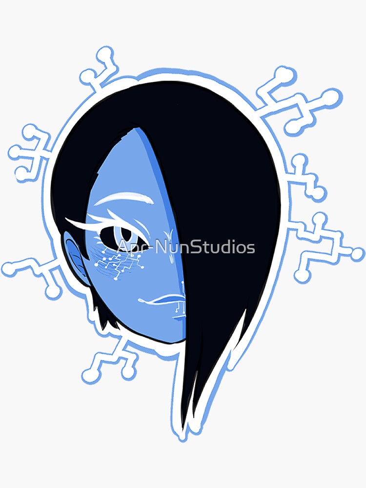 "Nozomi (Original Character Design) " Sticker for Sale by Apr ...