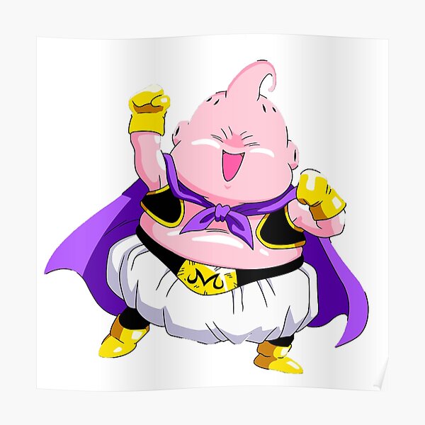 "Chibi Majin Buu" Poster for Sale by Mottermore | Redbubble