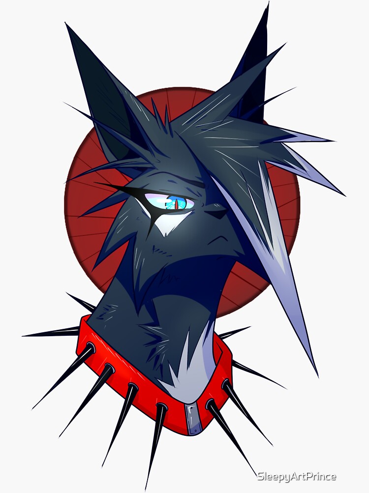 "Edge Lord Scourge" Sticker for Sale by SleepyArtPrince | Redbubble