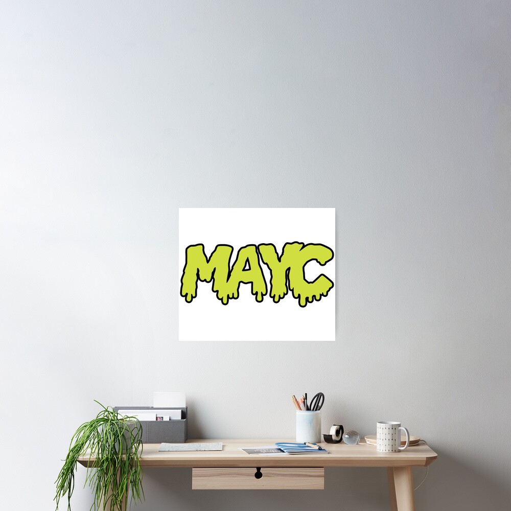 "Mutant Ape Yacht Club Logo MAYC " Poster by BoredApeYacht | Redbubble