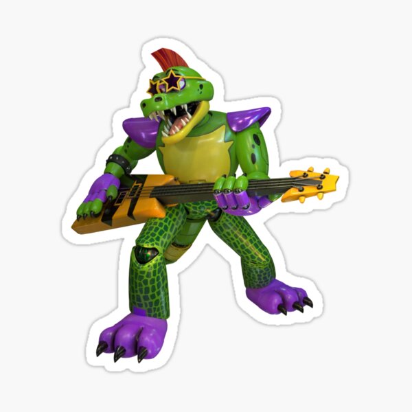 "Monty FNAF Security Breach" Sticker for Sale by ChocolateColors ...