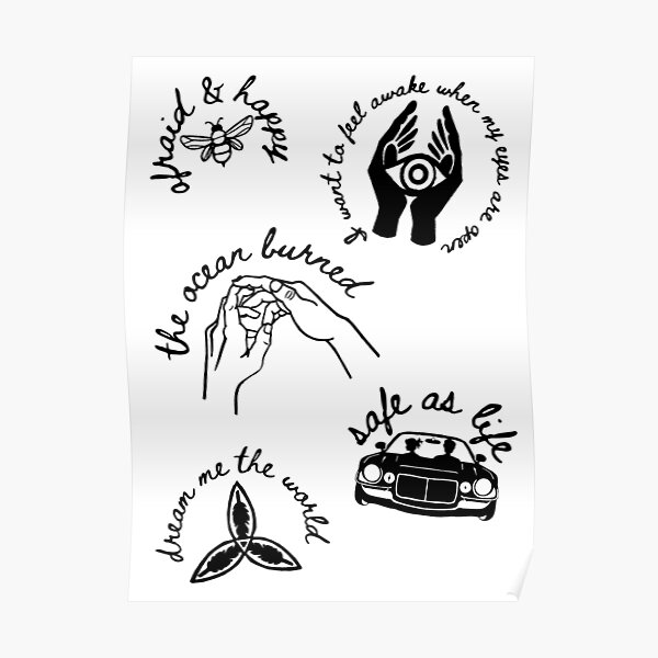 "Artist's Select TRC Sticker Pack" Poster by LuckyPents | Redbubble