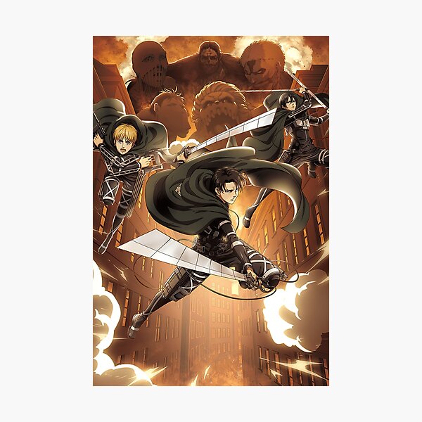"AOT anime visual poster | attack on titan season 4 part 2 ...
