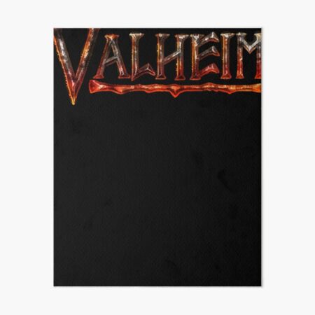 "Valheim game logo Classic T-Shirt.png" Art Board Print for Sale by ...