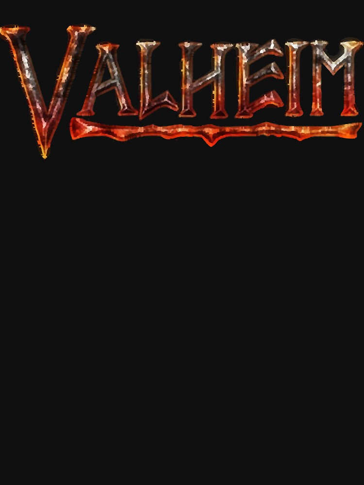 "Valheim game logo Classic T-Shirt.png" T-shirt for Sale by ...