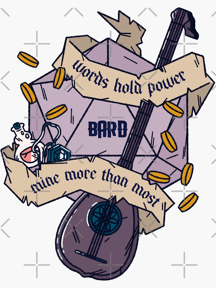 "DnD Bard class Words hold power mine more than most quote Dungeons and ...