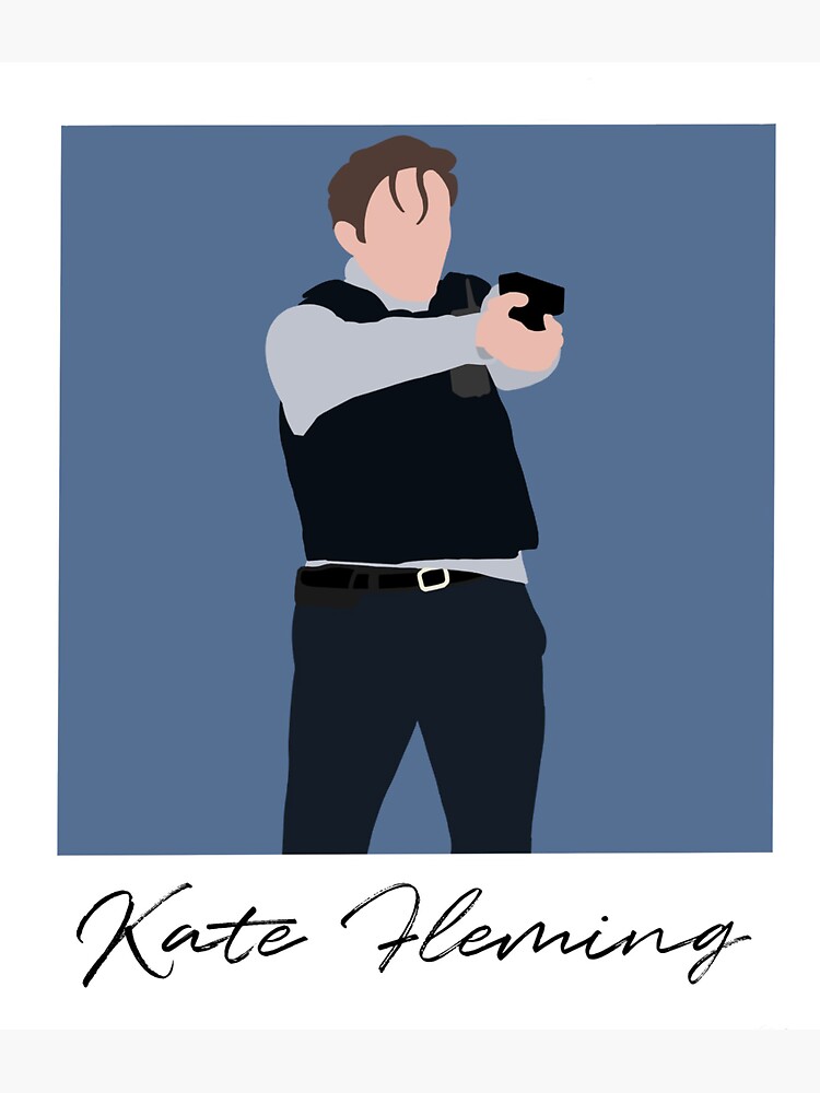 "Kate Fleming Photo illustration " Sticker for Sale by CrimeDesigns ...