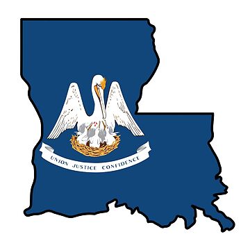 Louisiana State Flag Coloring Page