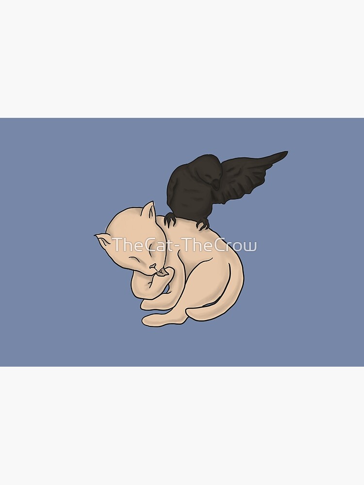 Póster «Hora del baño con el gato y el cuervo» de TheCat-TheCrow ...