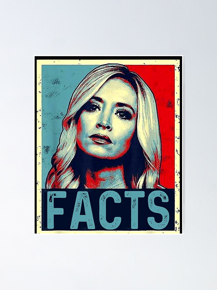 "Womens Kayleigh McEnany White Secretary Kayleigh Facts " Poster for ...
