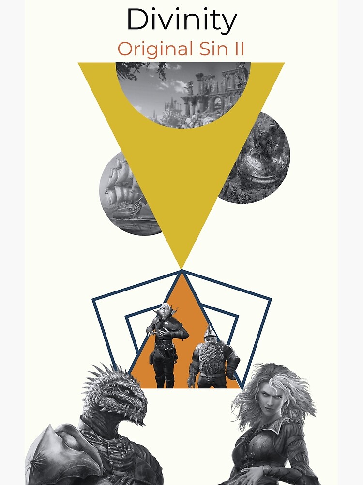 "Divinity: Original Sin 2 Midcentury Modern Poster" Poster by Banannon ...