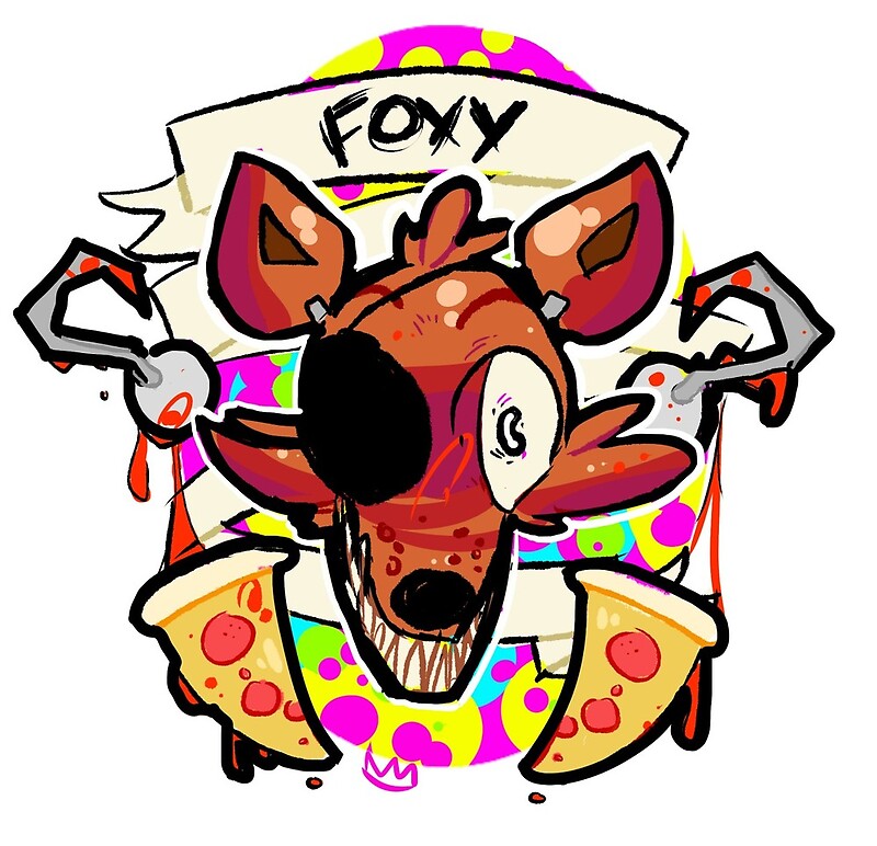 "FIVE NIGHTS AT FREDDY'S: Foxy" by Nicholas King | Redbubble