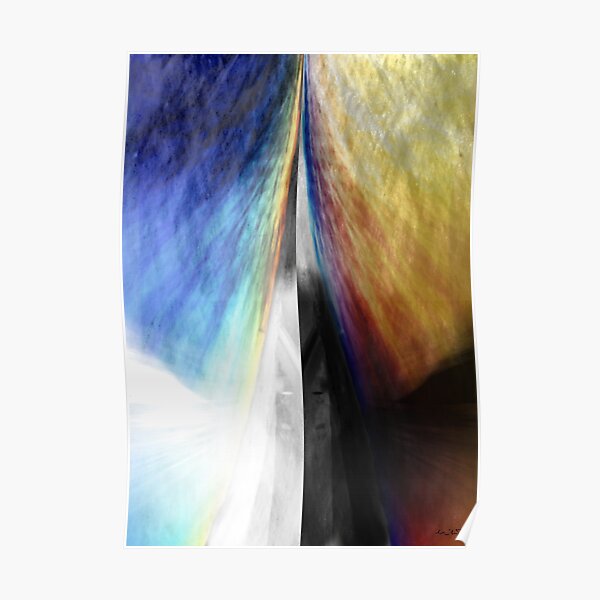 "splitting" Poster by dcosmos | Redbubble