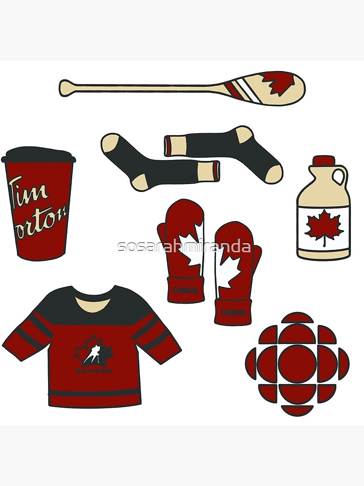 "Classic Canadiana " Poster for Sale by sosarahmiranda | Redbubble