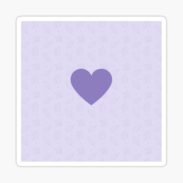 "PURPLE HEART" Sticker for Sale by snehalnikam | Redbubble