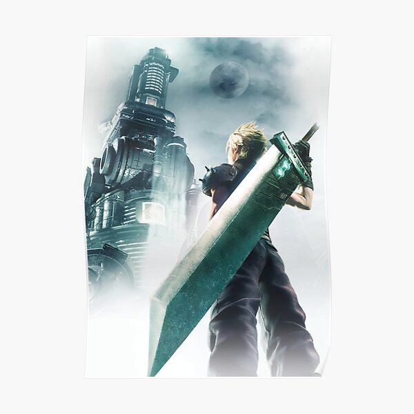 " Intergrade Final Fantasy VII Remake" Poster for Sale by John-Johnson ...
