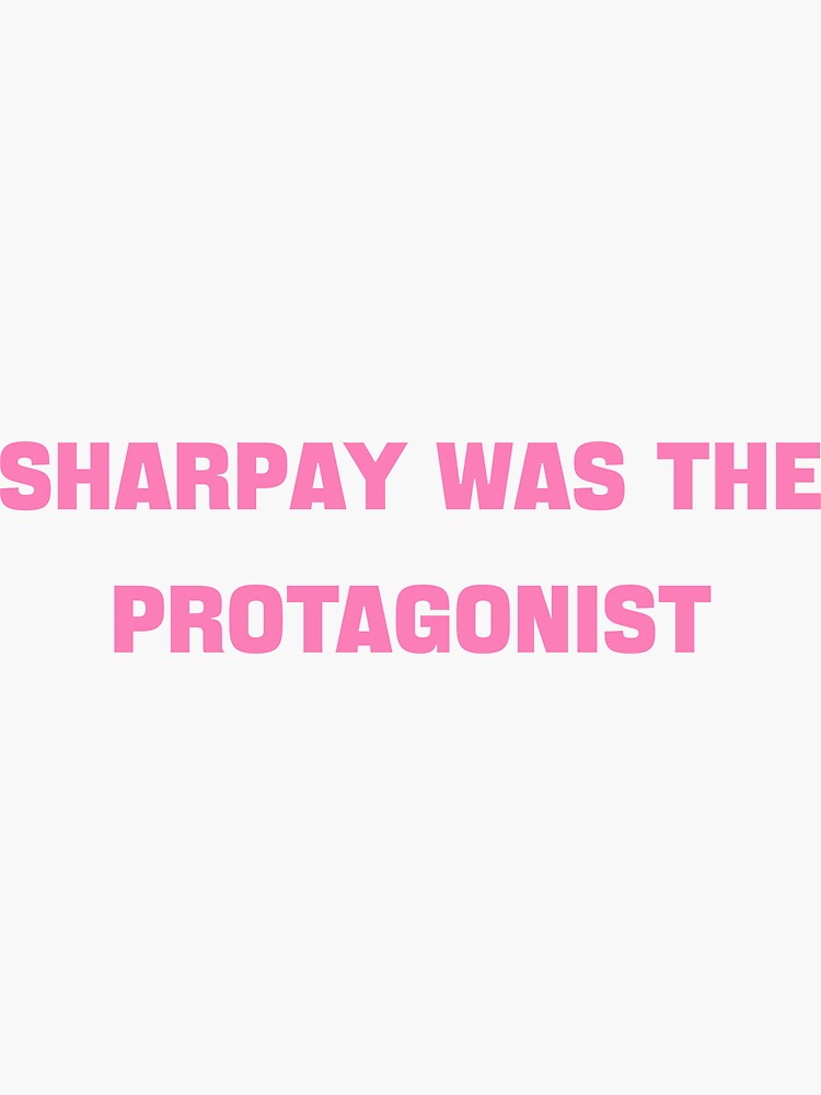 "sharpay was the protagonist" Sticker by pixie-bubbles | Redbubble