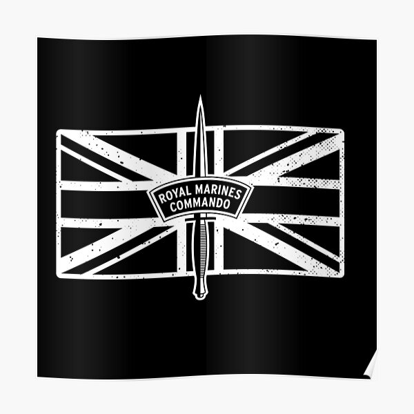 "Royal Marines Commando" Poster for Sale by alt36 | Redbubble