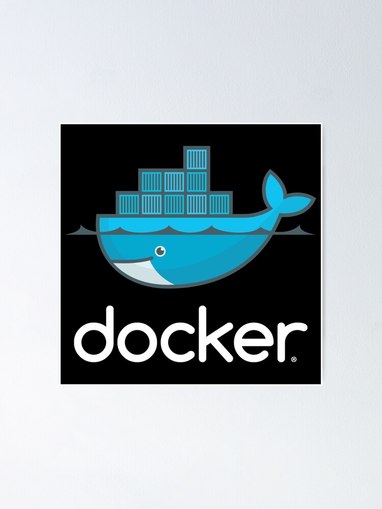 "Docker Color Linux" Poster for Sale by mythical-design | Redbubble