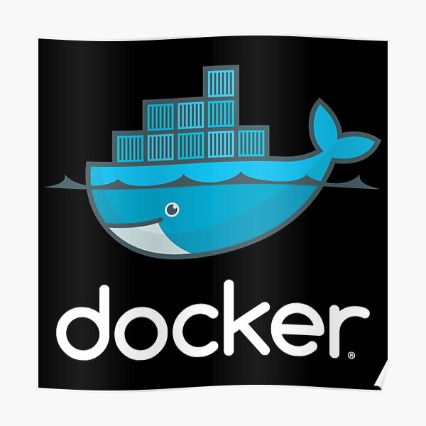 "Docker Color Linux" Poster for Sale by mythical-design | Redbubble