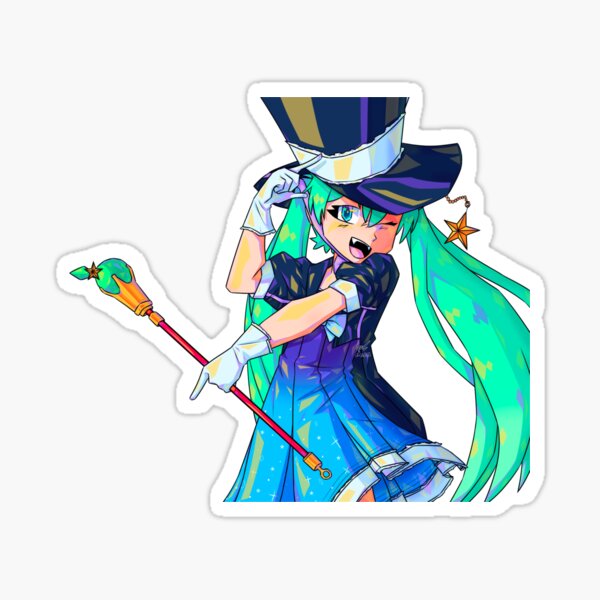 "mik 13" Sticker by fettuccinecat | Redbubble