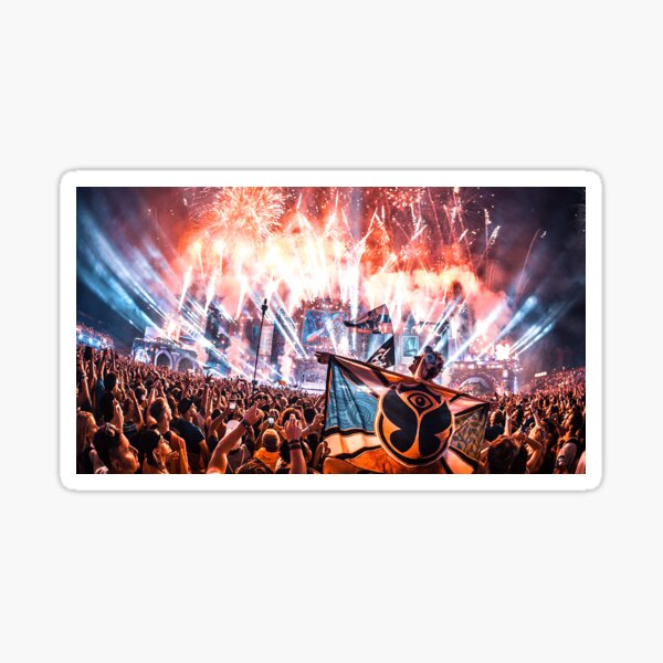 "Tomorrowland Vibes" Sticker for Sale by Bicsalel | Redbubble